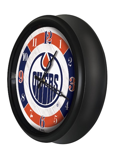 Edmonton Oilers Outdoor LED Clock