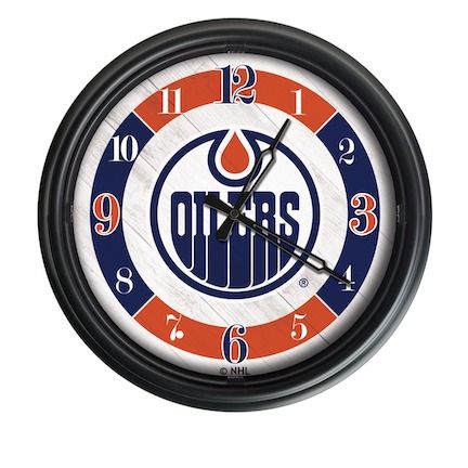 Edmonton Oilers Outdoor LED Clock