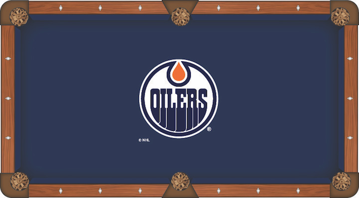 Edmonton Oilers Pool Table