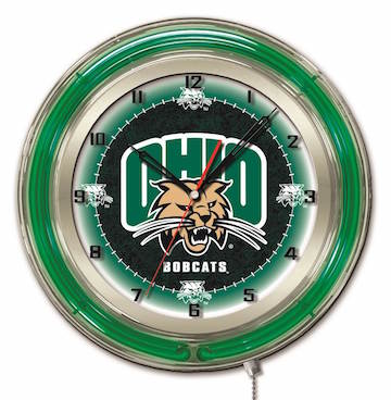 Ohio Neon Clock 19"