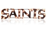 New Orleans Saints Team Recycled Sign