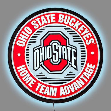Ohio State Home Team LED Lighted Sign