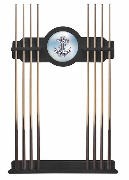 Naval Academy Pool Cue Rack