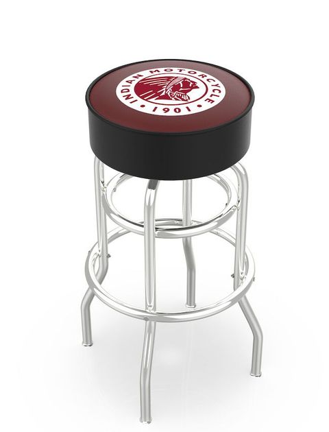 Indian Motorcycle Cushion Bar Stool