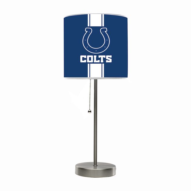 Indianapolis Colts Chrome Table Lamp