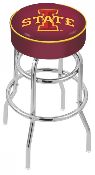 Iowa State Logo Bar Stool