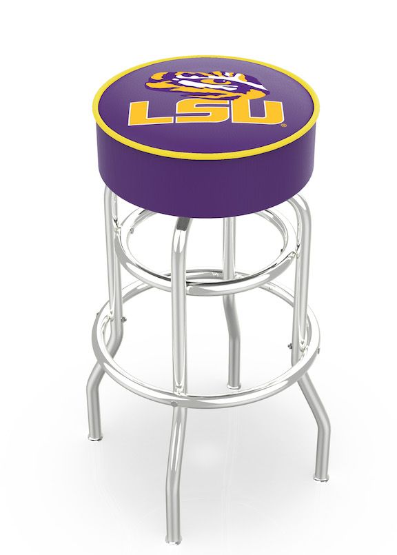 LSU Cushion Bar Stool