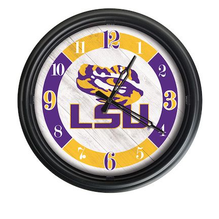 LSU Outdoor LED Clock