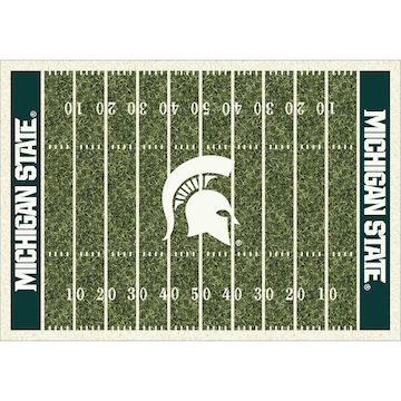 Michigan State Home Field Rug