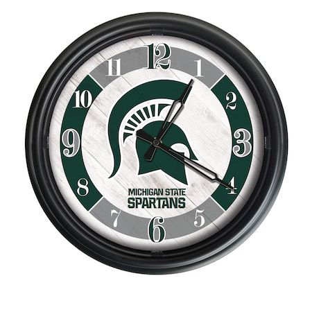 Michigan State Outdoor LED Clock