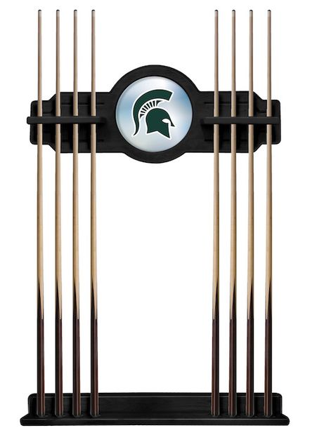 Michigan State Pool Cue Rack
