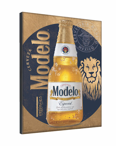 Modelo Bottle Canvas Wall Art