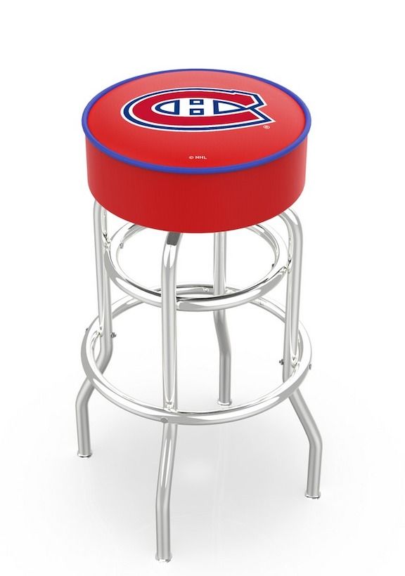 Montreal Canadiens Logo Bar Stool