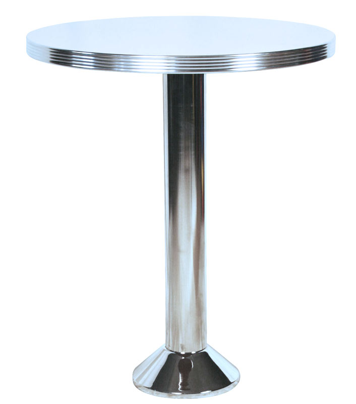 Mounted Round Retro Table