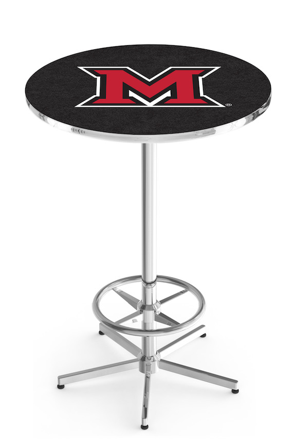 Miami (OH) University Retro Pub Table