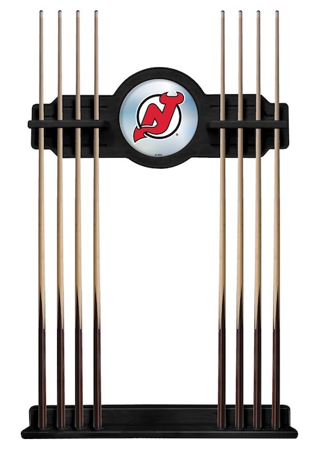 New Jersey Devils Pool Cue Rack