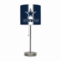 Dallas Cowboys Chrome Table Lamp