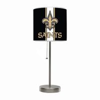 New Orleans Saints Chrome Table Lamp