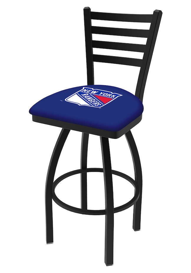 New York Rangers Ladder Back Stool