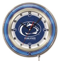 Penn State Neon Clock 19"