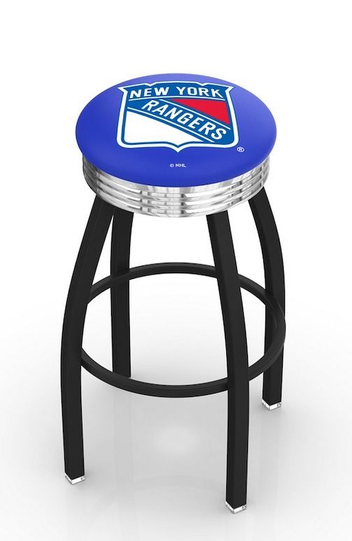 New York Rangers Swivel Stool