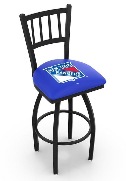 New York Rangers Jailhouse Back Swivel Stool