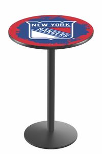 New York Rangers Logo Pub Table