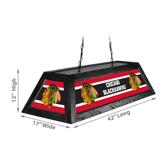 Chicago Blackhawks 42" Billiard Lamp