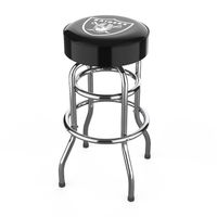 Las Vegas Raiders Logo Bar Stool