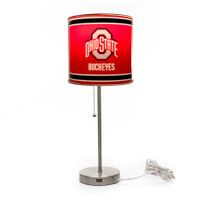 Ohio State Chrome Table Lamp