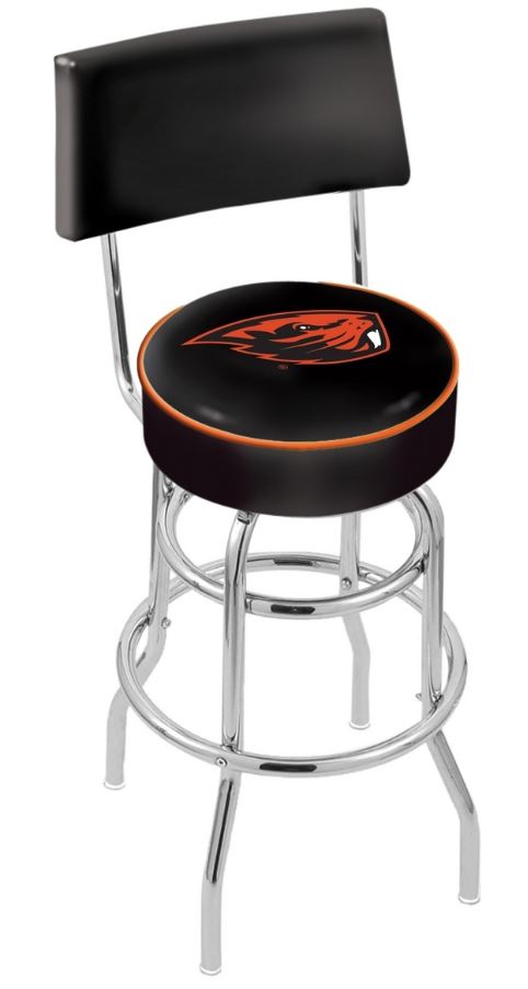Oregon State Seatback Bar Stool