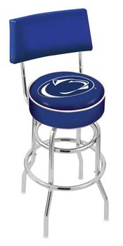 Penn State Logo Seatback Bar Stool