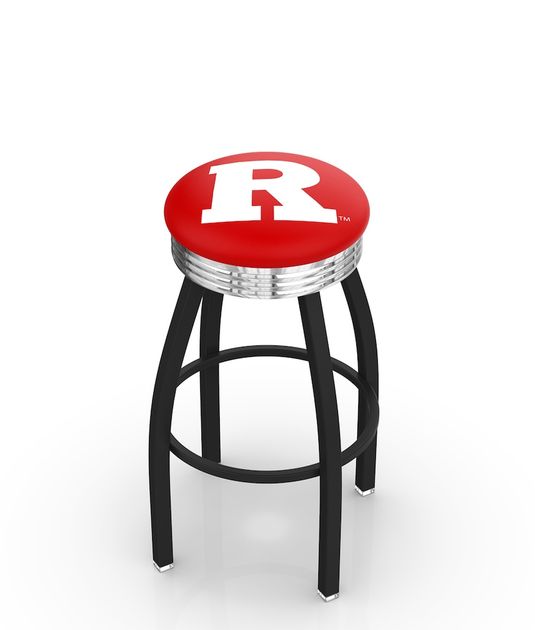 Rutgers Diner Swivel Stool