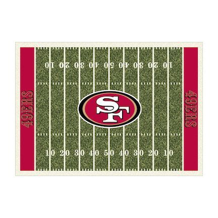 San Francisco 49ers Home Field Rug