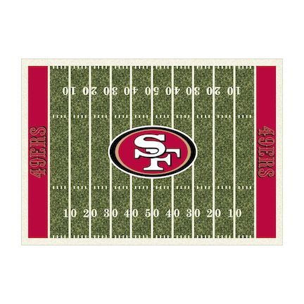 San Francisco 49ers Home Field Rug