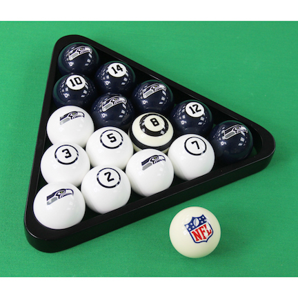Seattle Seahawks Billiard Ball Set