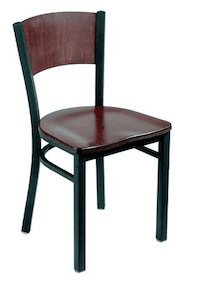 Solid Wood Back Chair