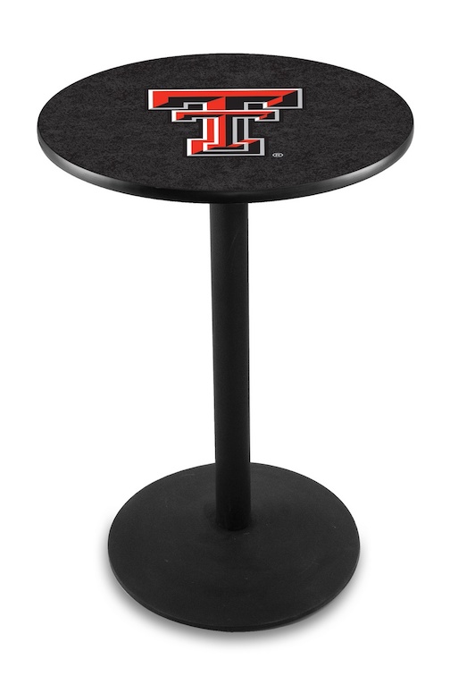 Texas Tech Logo Pub Table