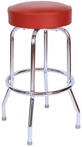 One Ring Bar Stool | Modern Chrome Bar Stool