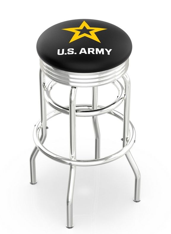 U.S. Army Logo Bar Stool