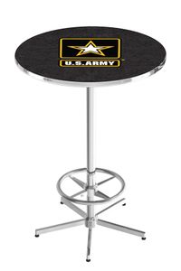U.S. Army Logo Pub Table