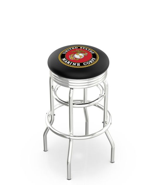 U.S. Marine Corps Diner Bar Stool