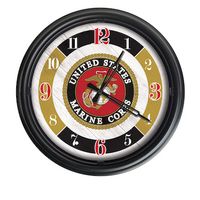 U.S. Marine Corps Outdoor LED Clock