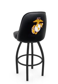 U.S. Marine Corps Swivel Bucket Stool