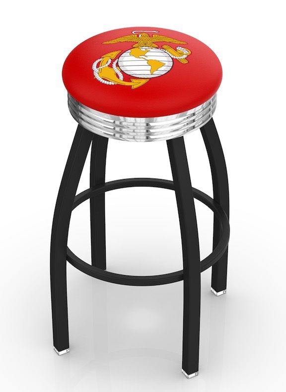 U.S. Marine Diner Swivel Stool R/Y