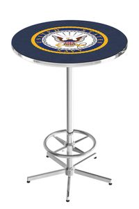 U.S. Navy Logo Pub Table
