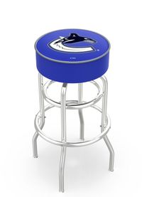 Vancouver Canucks Logo Bar Stool