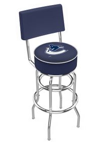 Vancouver Canucks Logo Seatback Bar Stool