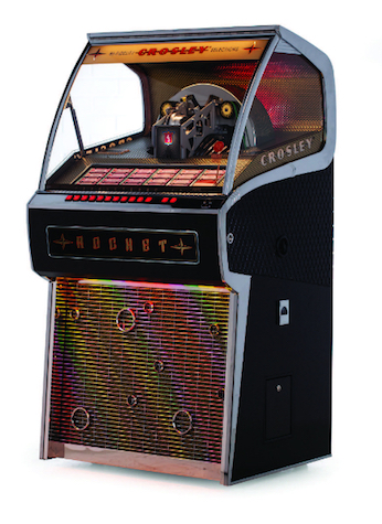 Vinyl Rocket Full-Size Jukebox