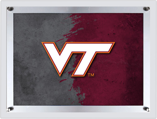 Virginia Tech Backlit LED Sign